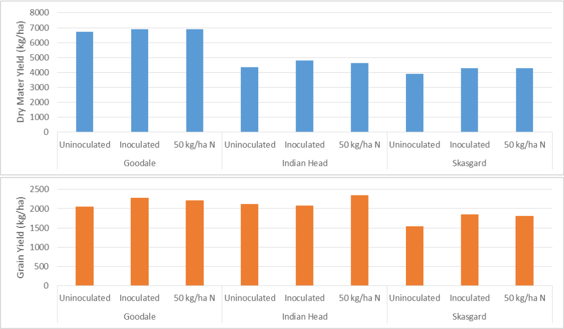 Lentil Response to Soils with High Residual Nitrogen or Nitrogen ...